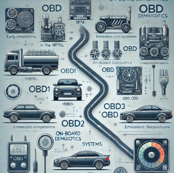 History and Evolution of OBD: From OBD1 to OBD2 – GaragePro OBD Scan Tool